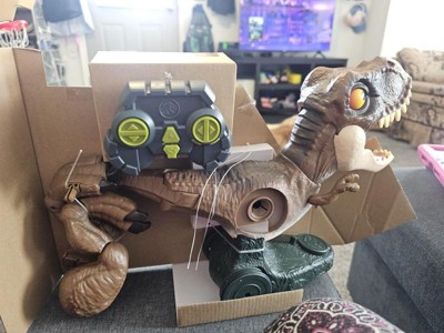 Jurassic World Roarin' Frenzy T. Rex Rc Vehicle : Target