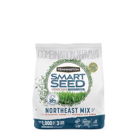 Pennington Smart Seed Mixed Sun Or Shade Grass Seed And Fertilizer 3 Lb ...