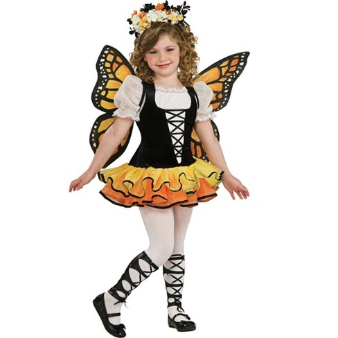 Rubies Girls Monarch Butterfly Costume Small : Target