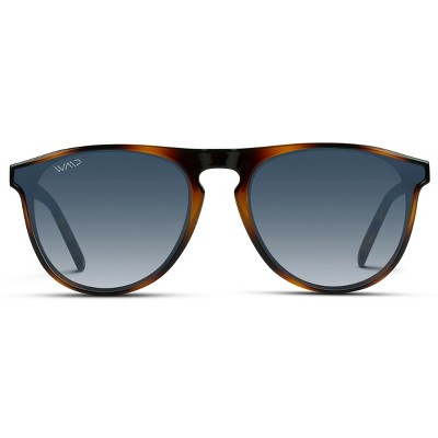 Wmp Eyewear Round Metal Bridge Polarized Sunglasses - Tortoise Frame ...