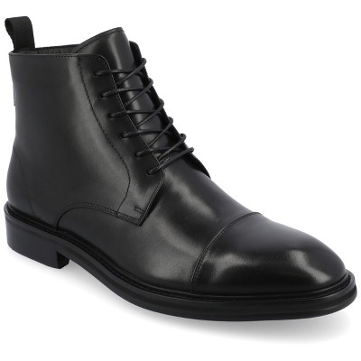Taft 365 Men's Model 003 Cap-toe Ankle Boot, Black 11.5 : Target