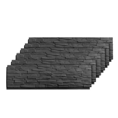 Lovmor Faux Stone Wall Covering Panels For Interior And Exterior Decor ...