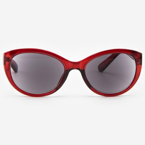 Vitenzi Full Reader Sunglasses Cat Eye Readers For Reading Under The ...