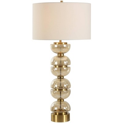 Uttermost Assemble 35" Amber Glass Table Lamp : Target