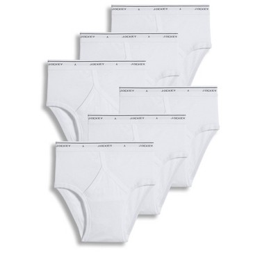 Jockey Men's Classic Low Rise Brief - 12 Pack 38 White : Target