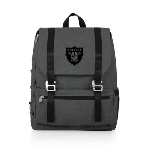Nfl Las Vegas Raiders On The Go Traverse Cooler Backpack - Heathered ...