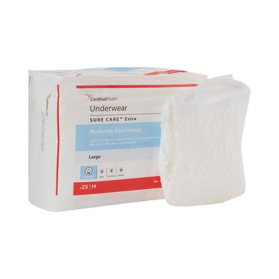 Simplicity Incontinence Brief, Moderate Absorbency, Unisex, Xl, 10 ...