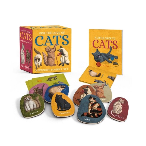 For The Love Of Cats: A Wooden Magnet Set - (rp Minis) By Eliza ...