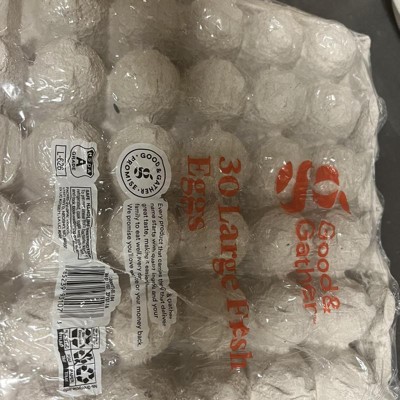 Grade A Large Eggs - 30ct - Good & Gather™ (packaging May Vary) : Target