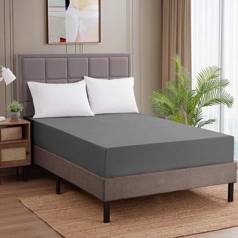 Fitted Sheet Brushed Microfiber Bottom Sheets With Built In Sheet ...