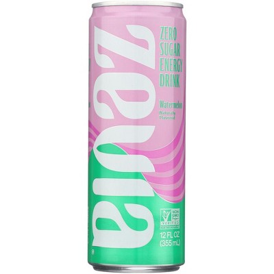 Zevia Drink Energy Watermelon - Case Of 12 - 12 Oz : Target