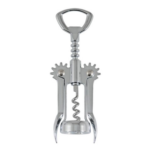 True Soar Winged Corkscrew Wine Opener - Self Centering Worm, Stainless ...