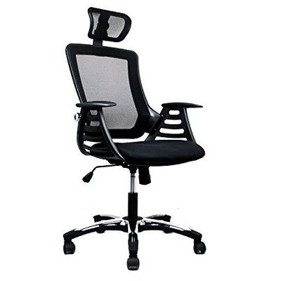 Techni Mobili Modern High Back Mesh Executive Office Chair With ...
