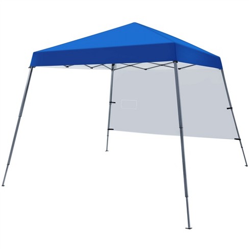 Yaheetech 10x10ft Pop-up Canopy With Sun Shade Wall Backpack Bag For ...