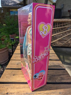 Barbie: The Movie Ken Doll Wearing Pastel Striped Beach Matching Set ...