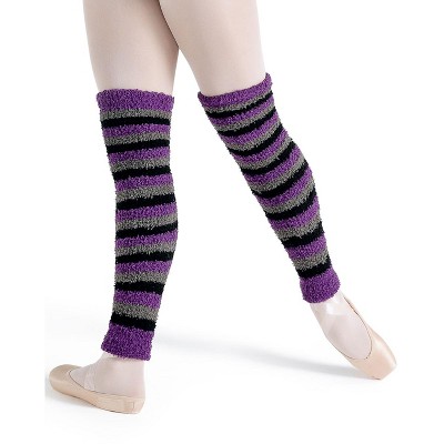 Capezio Harmonie 24" Striped Pamper Legwarmer : Target