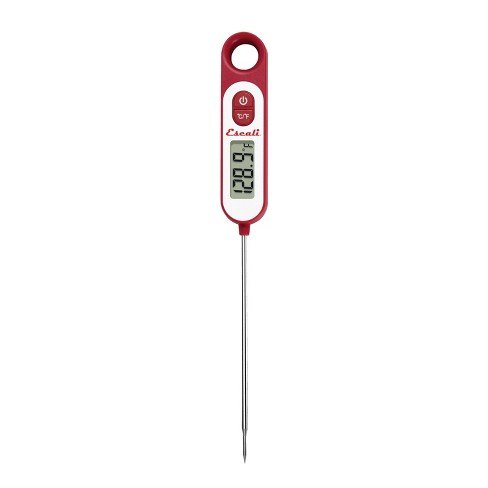 Escali Digital Long Stem Thermometer Red : Target