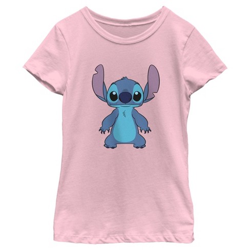 Girl's Lilo & Stitch Standing Stitch T-shirt : Target