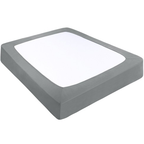 Piccocasa Box Spring Cover Stretchy Fabric Wrap Around 4 Sides Bed ...