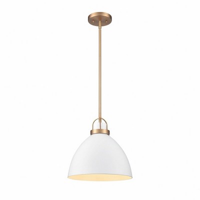 Elk Home Somerville 1 - Light Pendant In Matte White : Target