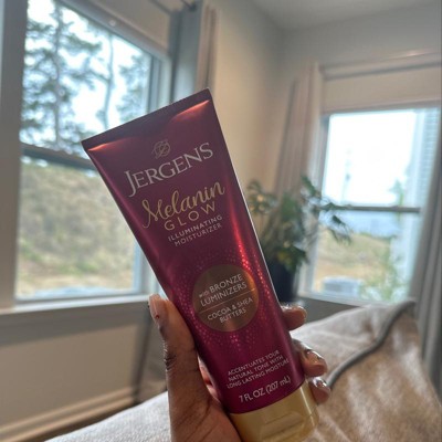 Jergens Natural Glow Melanin Glow Body Lotion - Gold - 7 Fl Oz : Target