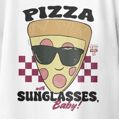 Disney Pixar Toy Story 5 Youth Pizza With Sunglasses Baby Checker ...