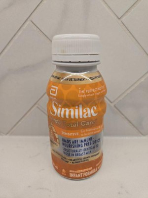 Similac 360 Total Care Sensitive Non-gmo Ready To Feed Infant Formula ...