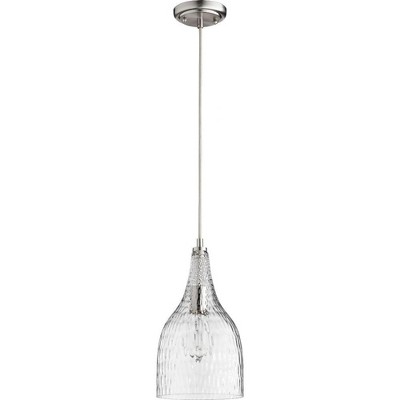 Quorum Lighting 1 - Light Pendant In Satin Nickel : Target