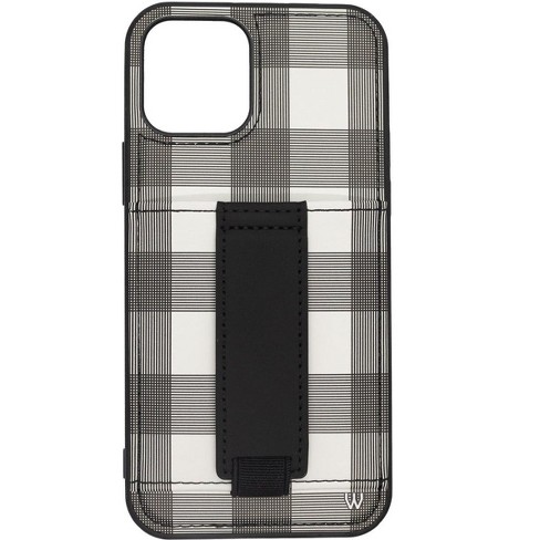 Walli Cases Plaid To Meet You Phone Case With Wallet And Finger Strap ...