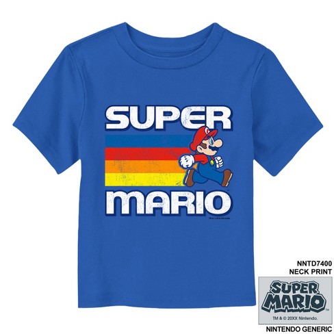 Toddler's Nintendo Super Mario Distressed T-shirt : Target
