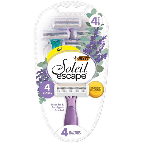 Bic Soleil Escape 4-blade Disposable Razor - 4ct : Target