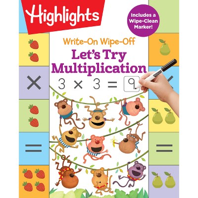 Write-on Wipe-off Let's Practice Math - (highlights Write-on Wipe-off ...