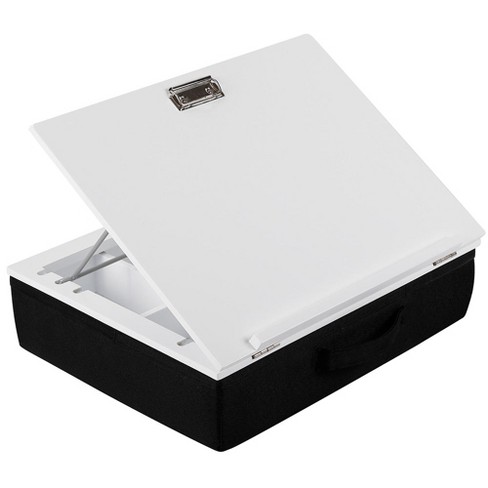 Birdrock Home Lap Desk With Storage And Cushion - Deep Compartment ...