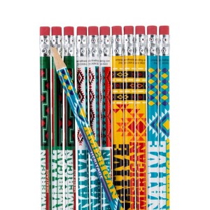Fun Express 7 1/2" Heritage Multicolor Wood Pencils - 24 Pc. : Target