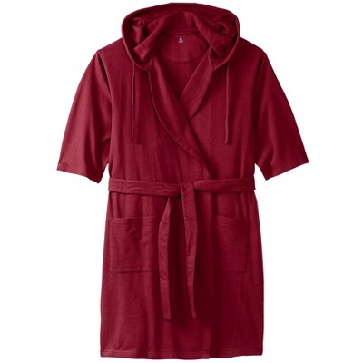 Kingsize Men's Big & Tall Fleece Robe - Big - 7xl/8x, Burgundy Red : Target