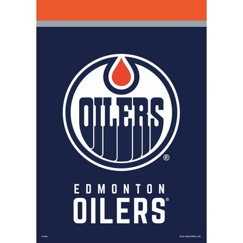 Briarwood Lane Edmonton Oilers House Flag Nhl Licensed 28" X 40" : Target