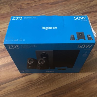 Logitech Z313 Speaker System With Subwoofer - Black : Target