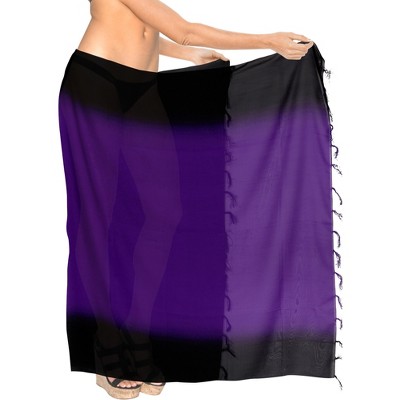 La Leela Women's Wraps Summer Long Pareos Vacation Skirt Bathing Suit ...