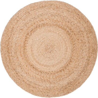 Natural Fiber Nfb249 Hand Woven Area Rug - Natural - 6' Round ...