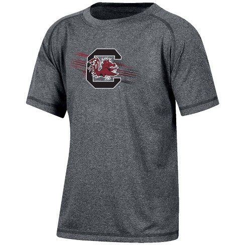 Ncaa South Carolina Gamecocks Boys' Gray Poly T-shirt : Target