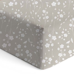 günamüna® Baby Crib Sheet - Magnolia : Target