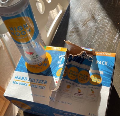 High Noon Sun Sips Tropical Hard Seltzer Variety Pack - 8pk/355ml Cans ...