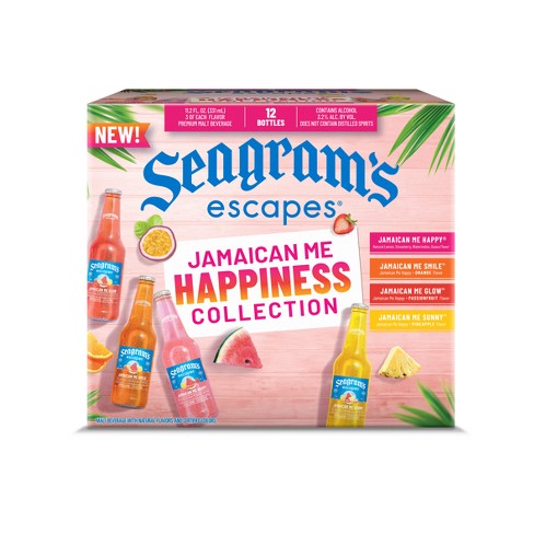 Seagram's Escapes Seasonal Ice Variety Pack - 12/11.2 Fl Oz Bottle : Target