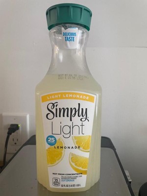 Simply Light Lemonade Juice Drink - 52 Fl Oz : Target