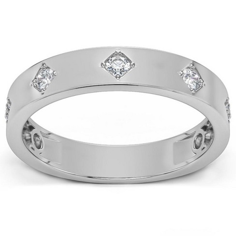 Pompeii3 1/4ct Diamond Wedding Ring Anniversary Band In White, Yellow ...
