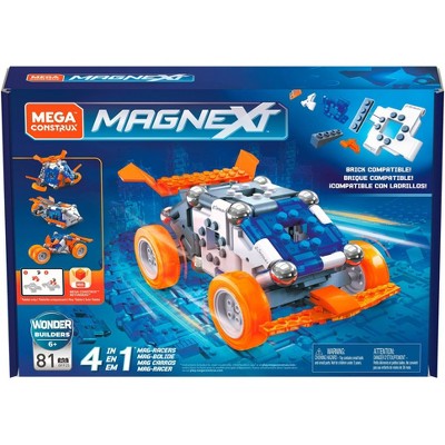 Mega Construx Magnext 4-in-1 Mag-Racers Construction Set – BrickSeek