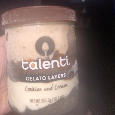 Talenti Gelato Layers Cookies & Cream - 10.7oz : Target