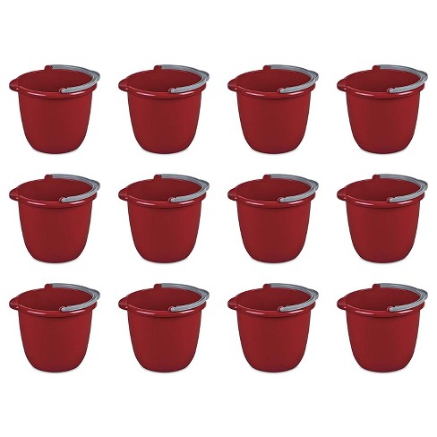 Sterilite Easy Pour Spout Pail With Comfortable Grip Carry Handle : Target