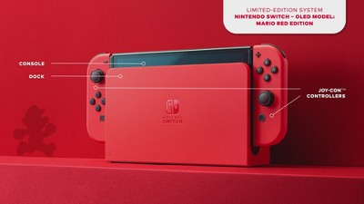 Nintendo Switch Oled Model Mario Red Edition Target