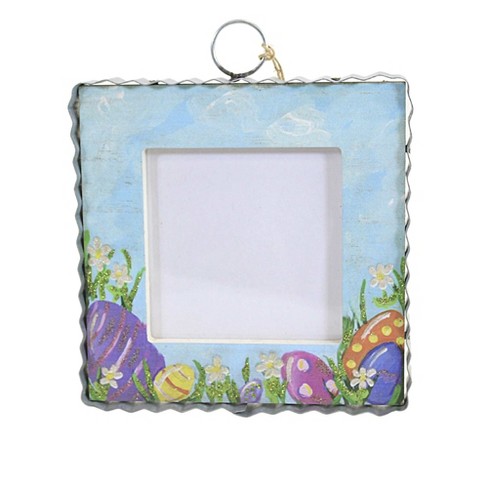 Round Top Collection 7.0" Easter Photo Frame Mini Gallery Eggs Picture ...